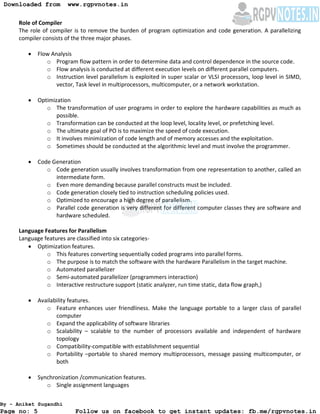 Advanced computer architecture unit 5 | PDF