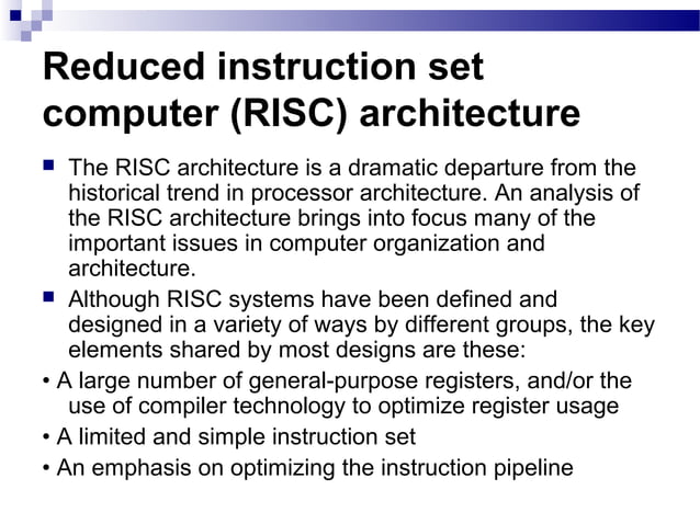 Advanced computer architecture lesson 5 and 6 | PPT