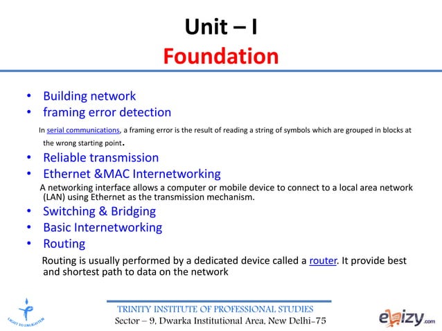 Advanced computer network | PPTX