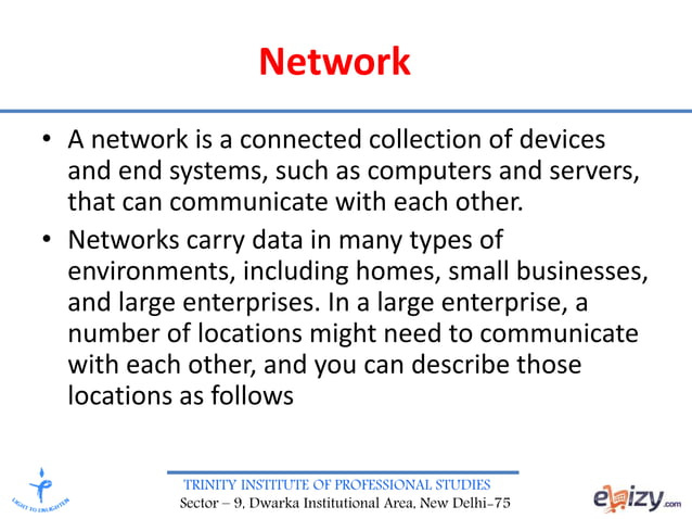 Advanced computer network | PPTX