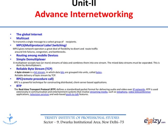 Advanced computer network | PPTX