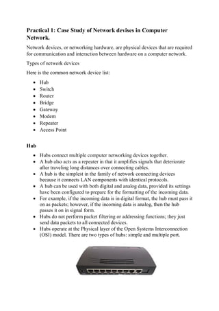 Advanced computer network lab manual (practicals in Cisco Packet tracer ...