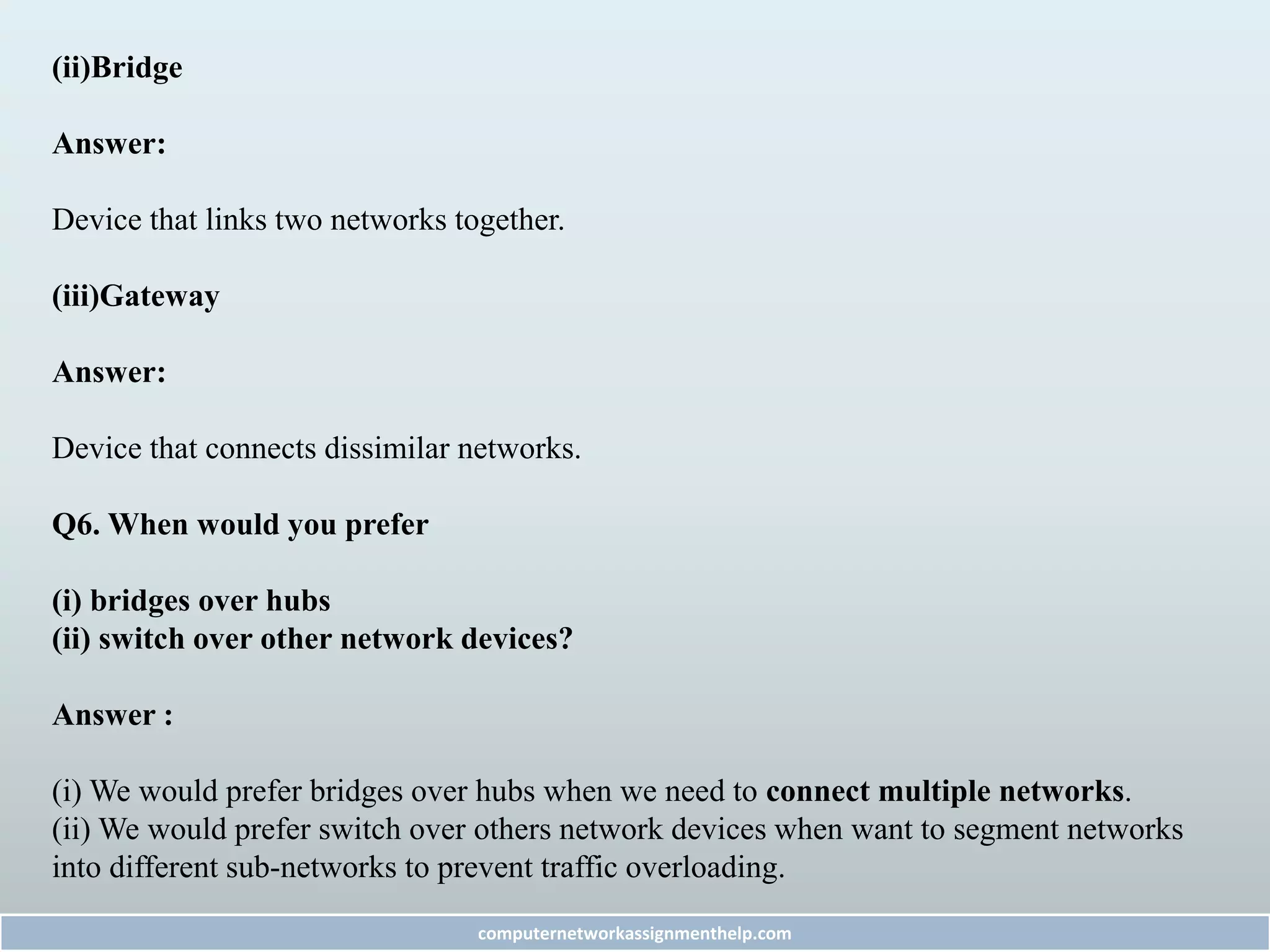 Advanced Computer Network Assignment Help | PPTX
