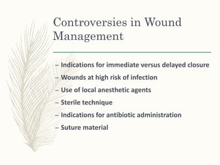 Advanced Concepts in Wound Management and Wound Care in the Emergency ...