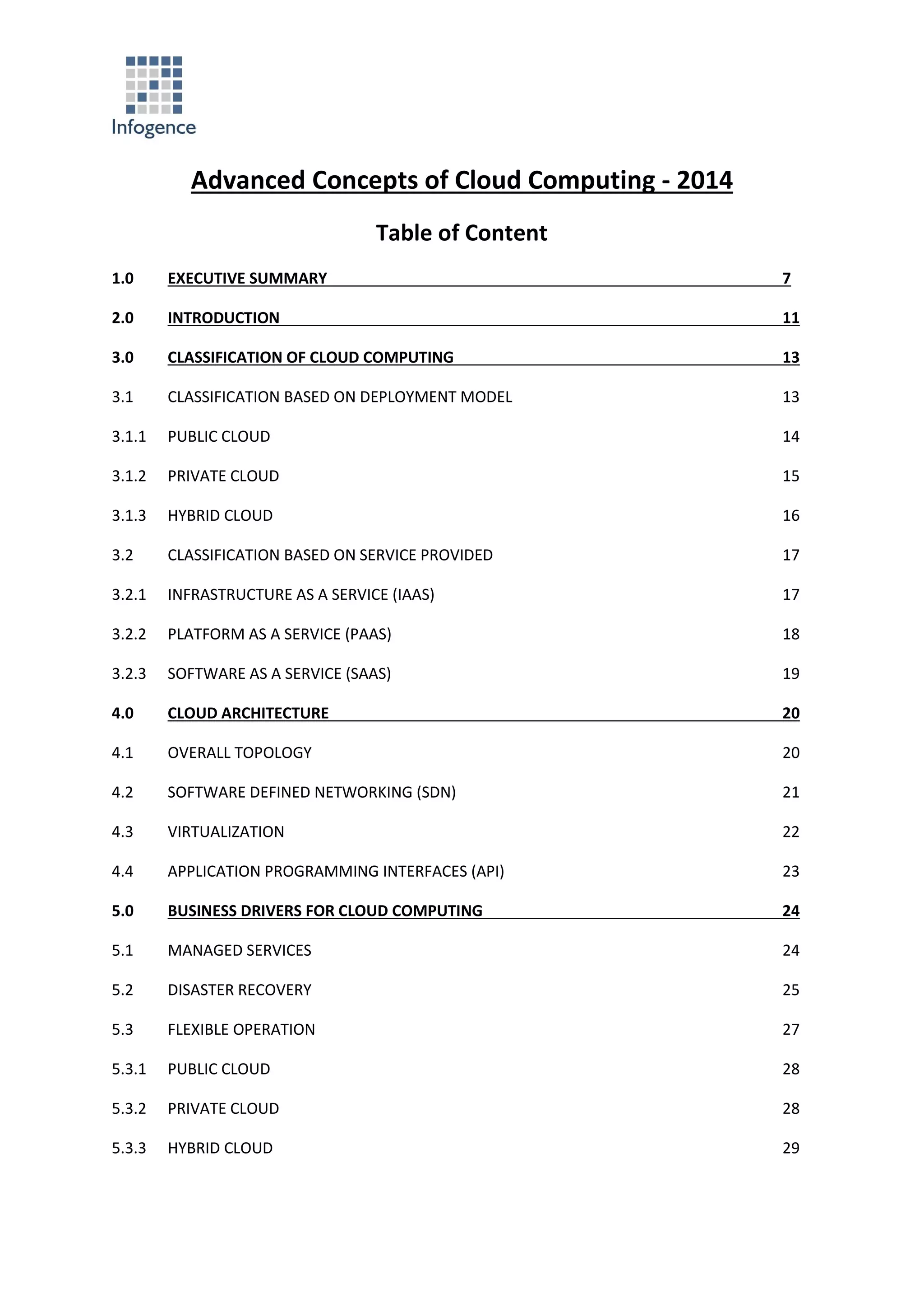 Advanced Concepts of Cloud Computing | PDF