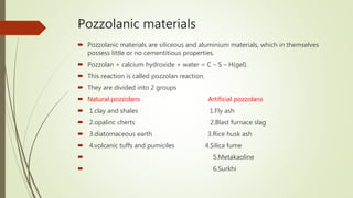 Advanced concrete technology | PPTX