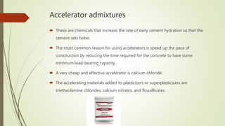 Advanced concrete technology | PPTX