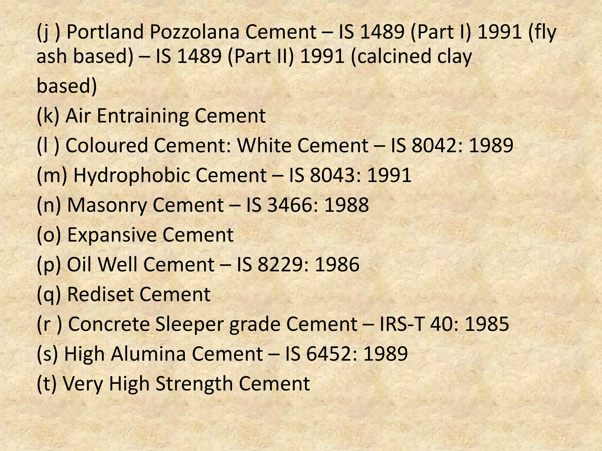 Advanced concrete technology | PPTX