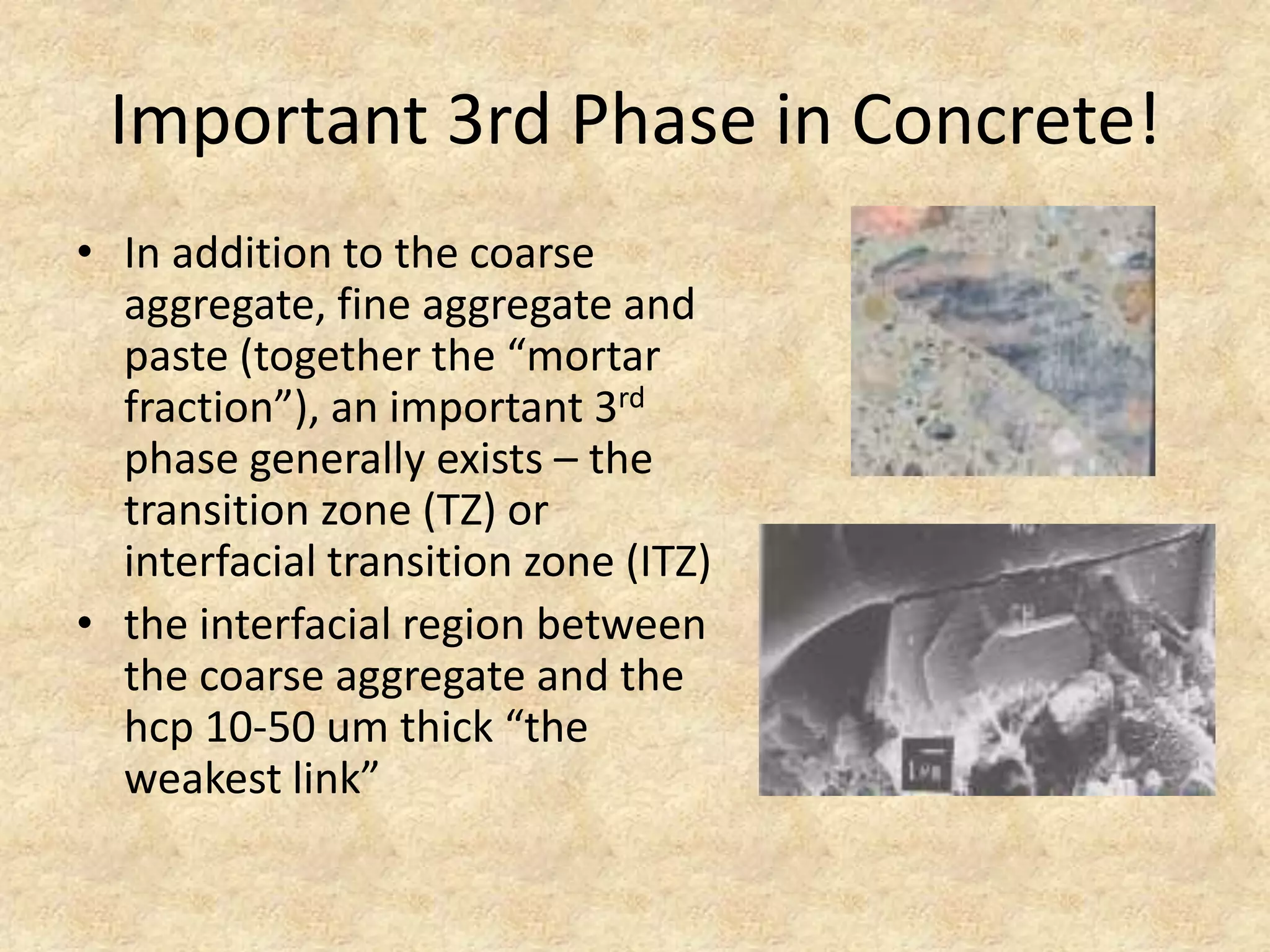 Advanced concrete technology | PPTX | Geology | Science
