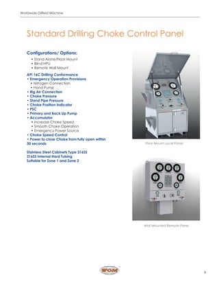 Advanced Control Systems - Worldwide Oilfield Machine | PDF