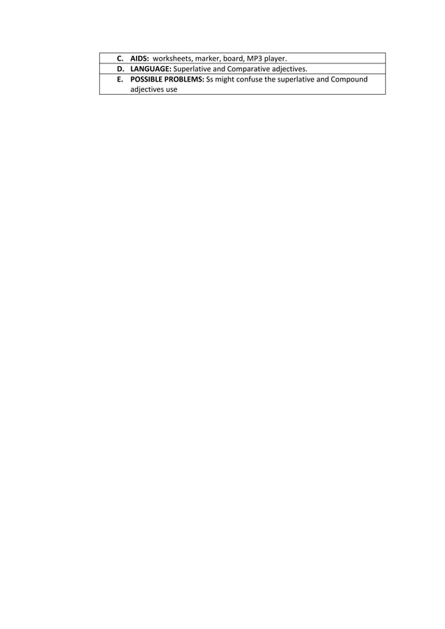 Exceptional People - Lesson plan | PDF