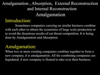Advanced Corporate Accounting | PPTX