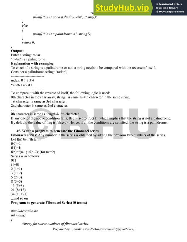 Advanced C Programming Notes | PDF