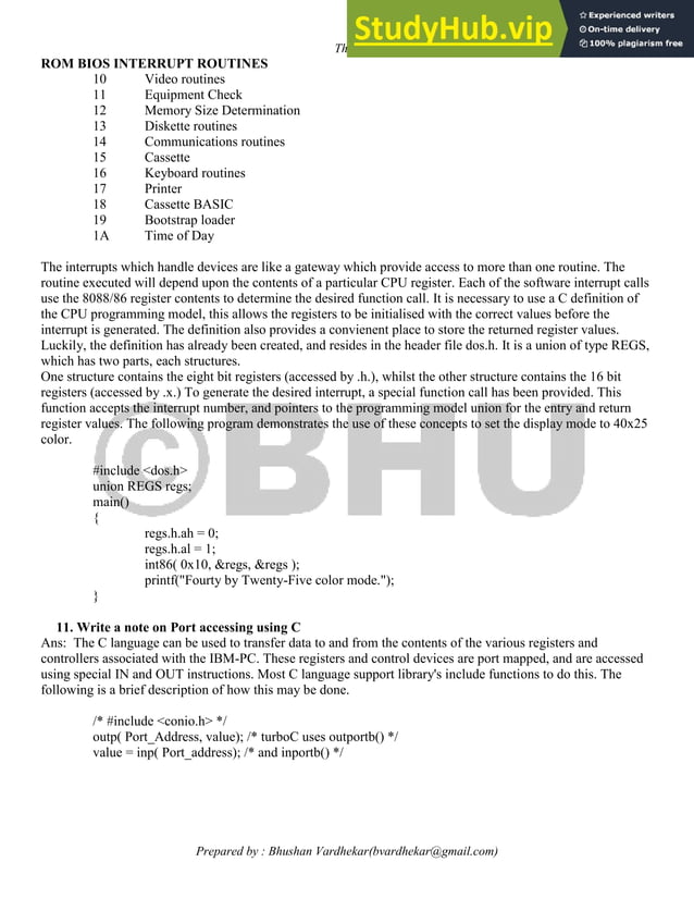Advanced C Programming Notes | PDF