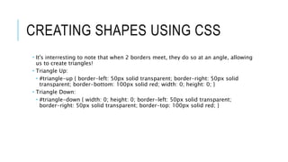 Advanced CSS Tricks and Techniques | PPT