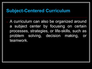 Advanced Curriculum Development Report.pptx