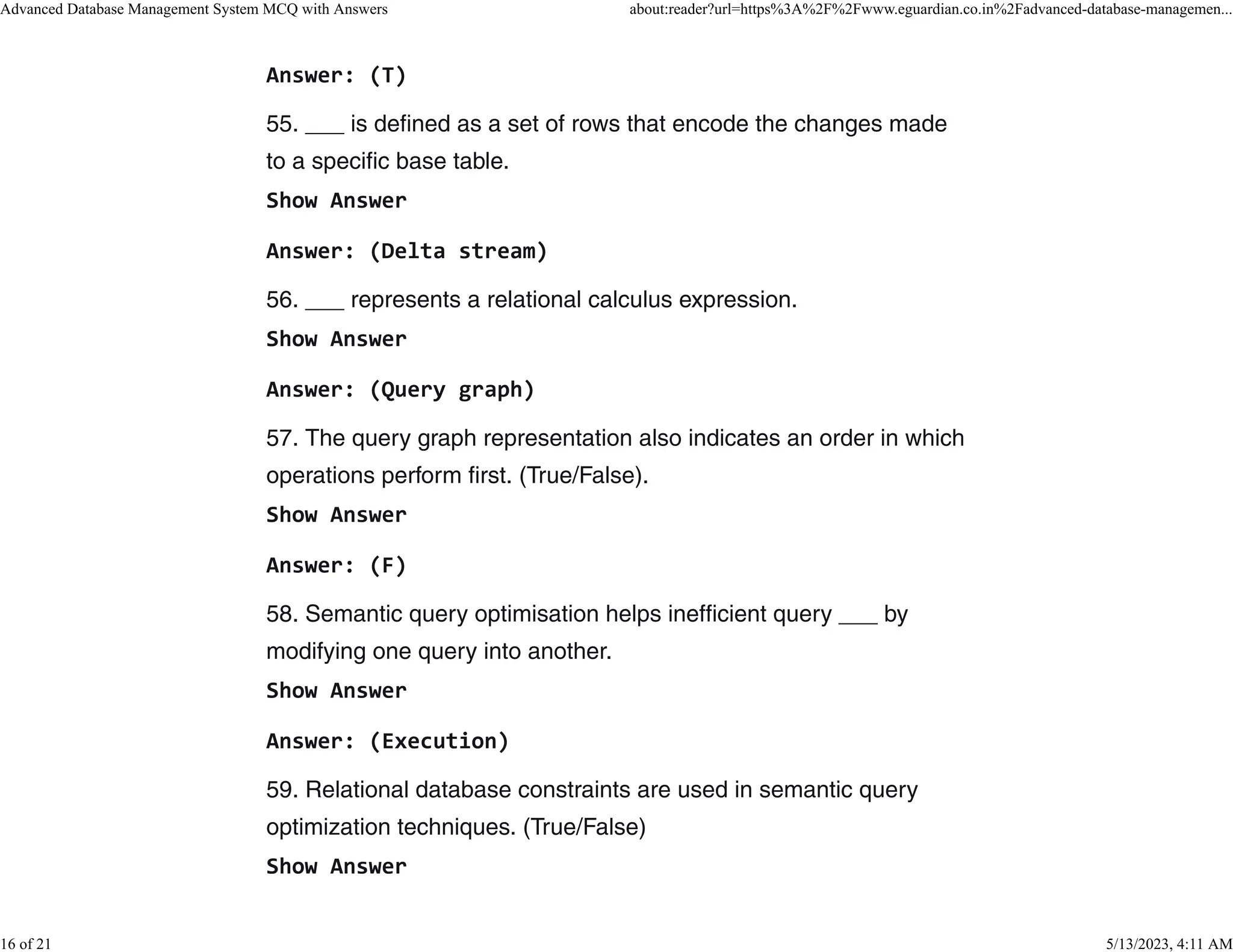 Advanced Database Management System MCQ with Answers_071802.pdf