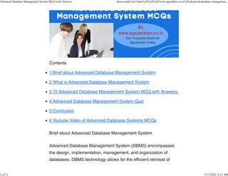 Advanced Database Management System MCQ with Answers_071802.pdf
