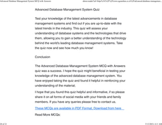 Advanced Database Management System MCQ with Answers_071802.pdf