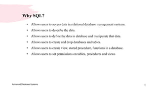 Advanced Database Systems - Presentation 1 with quiz.pptx