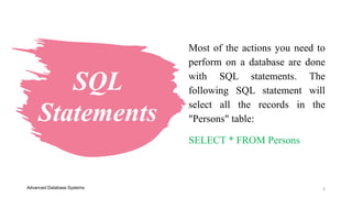 Advanced Database Systems - Presentation 2.pptx