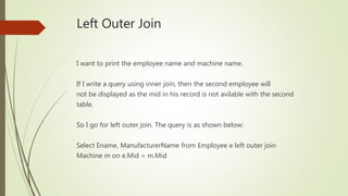 Database Management System - SQL Advanced Training | PPT