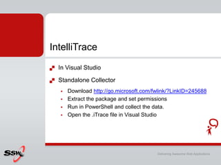 Advanced Debugging with Visual Studio 2013 Preview | PPT