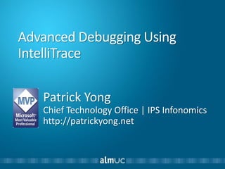 Advanced Debugging Using IntelliTrace | PDF