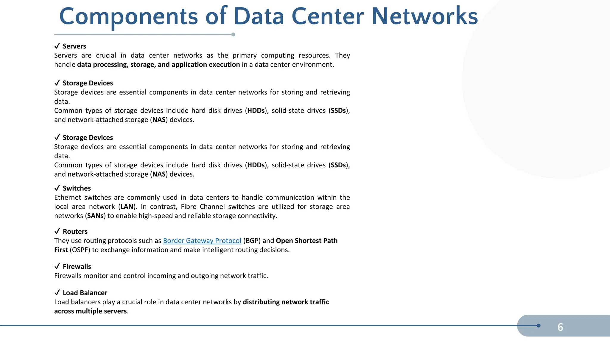 Advanced Design and Optimization of Data Center Interconnection ...