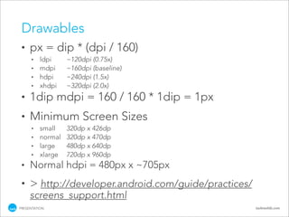 Advanced Android Design Implementation | PDF
