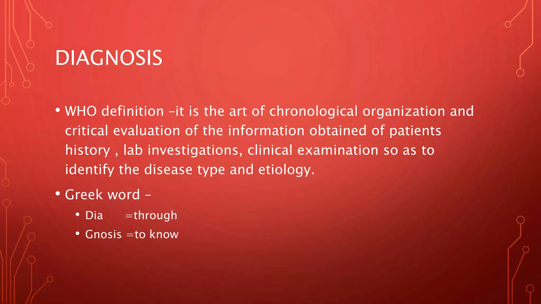 Advanced diagnostic aids | PPTX