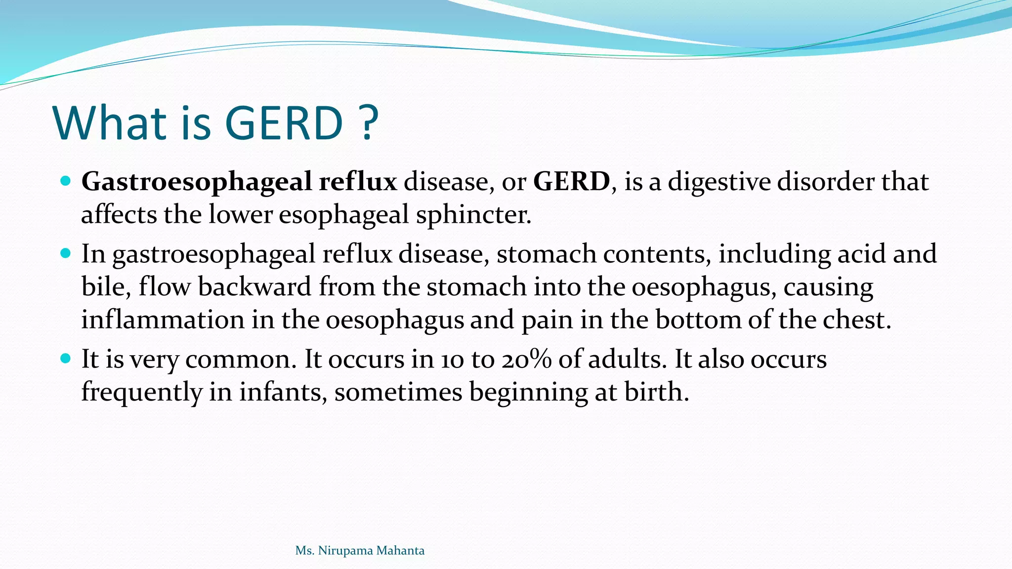 Advanced diagnostic strategies in GERD | PPTX