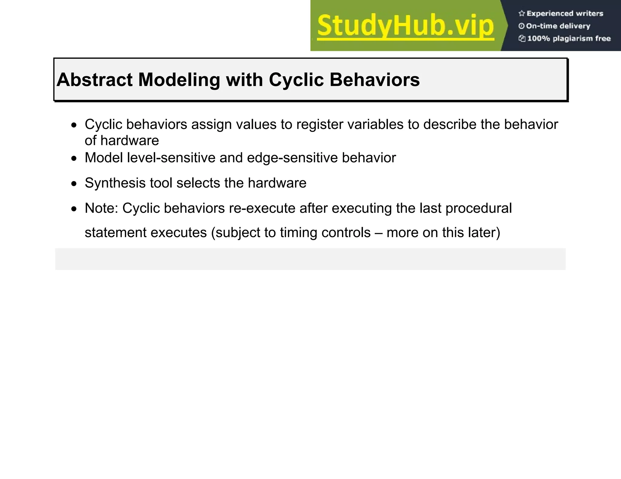Advanced Digital Design With The Verilog HDL | PDF