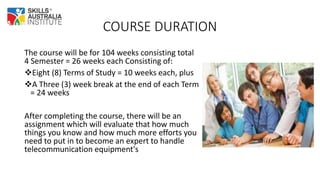 Become a telecommunication network designer with our telecommunication engineering courses | PPT