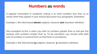 Advanced English grammar tips for dissertation writers. | PPT