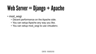 Scalable Django Architecture | PPT