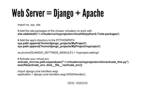 Scalable Django Architecture | PPT