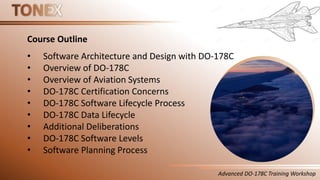 Highly Developed DO-178C Training Workshop | PPTX