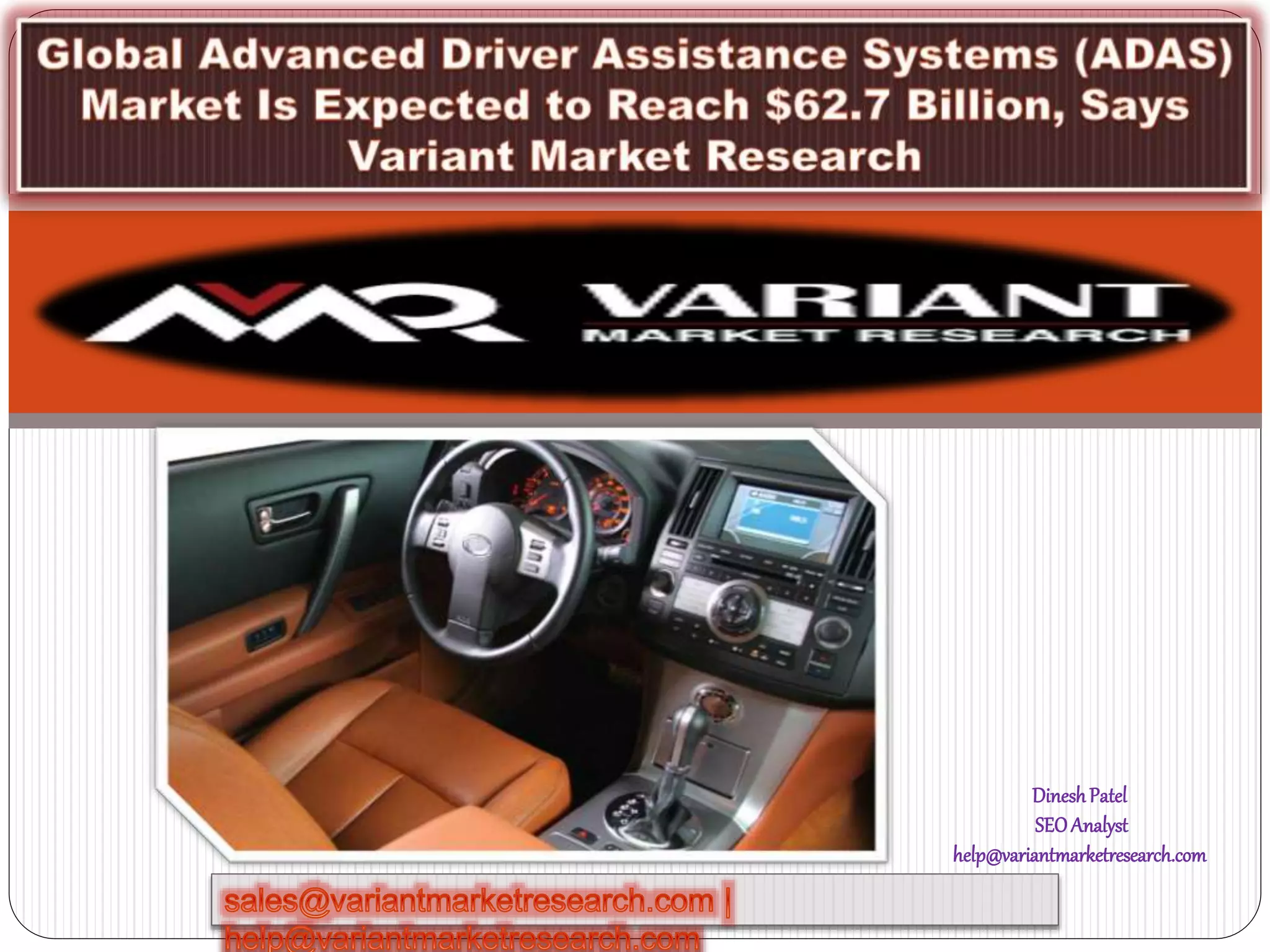Advanced driver assistance systems (adas) market | PPT
