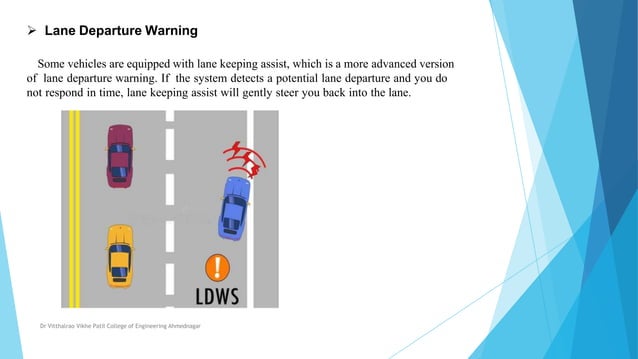 Advanced Driver Assistant System (ADAS).pptx | Auto Safety Technologies ...