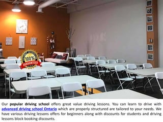 Advanced driving school ontario | PPT