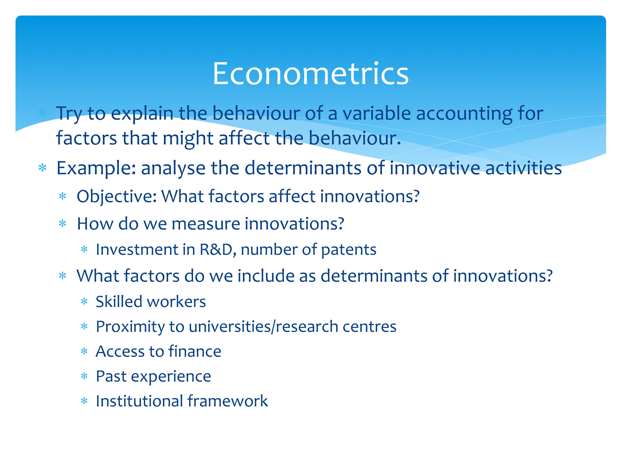 Advanced Econometrics L1-2.pptx | Operating Systems | Computer Software ...