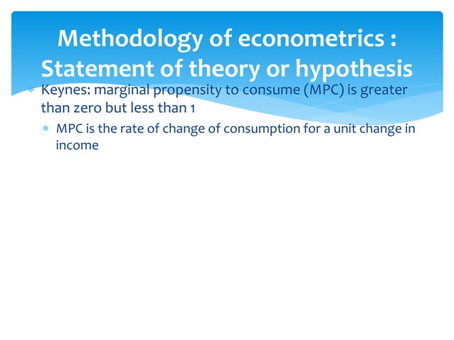 Advanced Econometrics L1 2pptx Operating Systems Computer Software