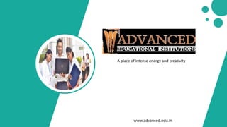 Advanced educational institutions | PPT