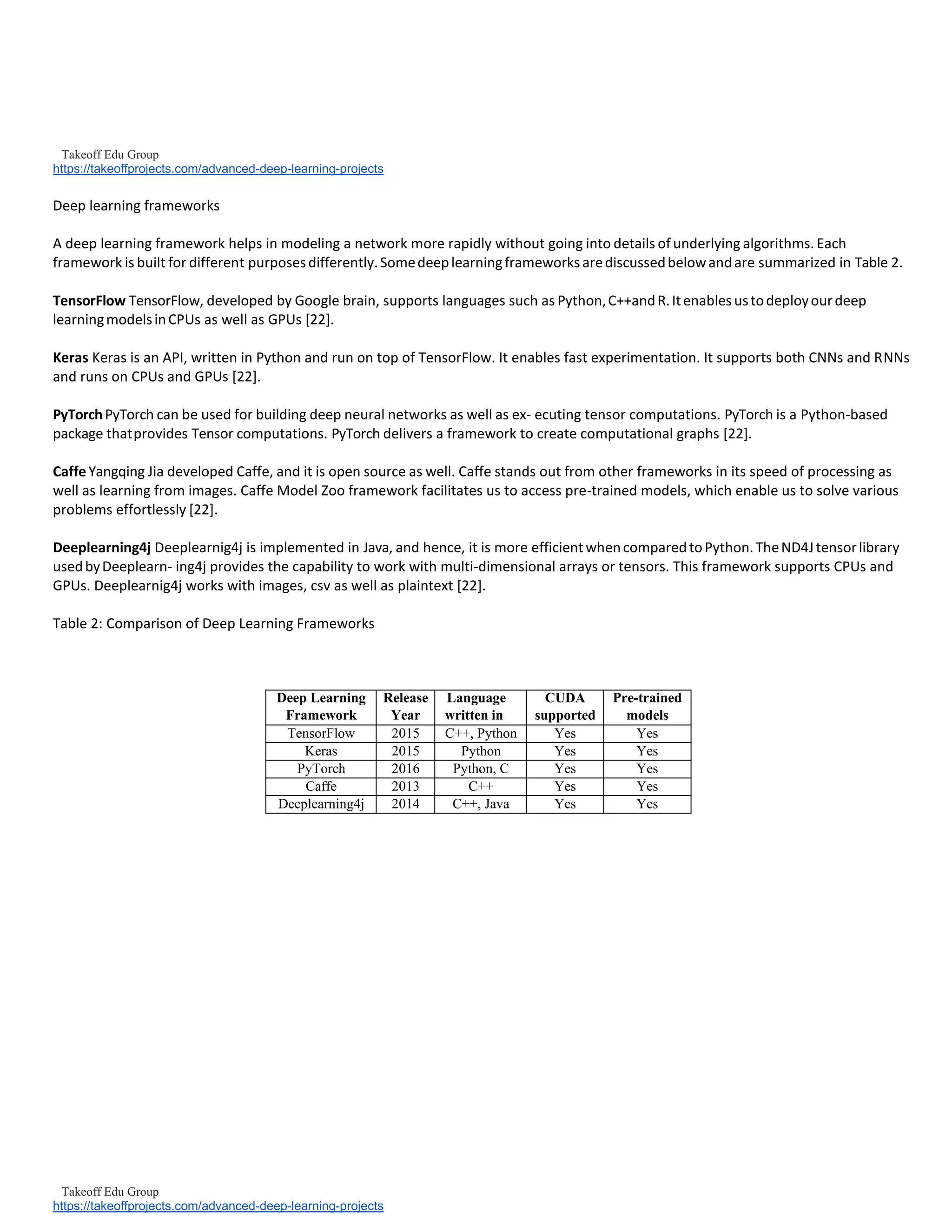Advance deep learning | PDF