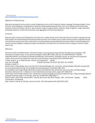 Advance deep learning | PDF | Web Development | Internet