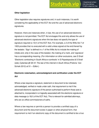 Advanced Electronic Signatures | PDF