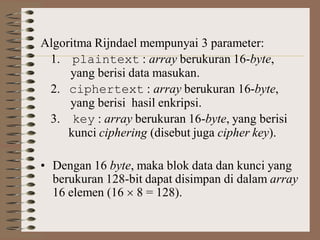 Advanced encryption standard (aes) | PPT