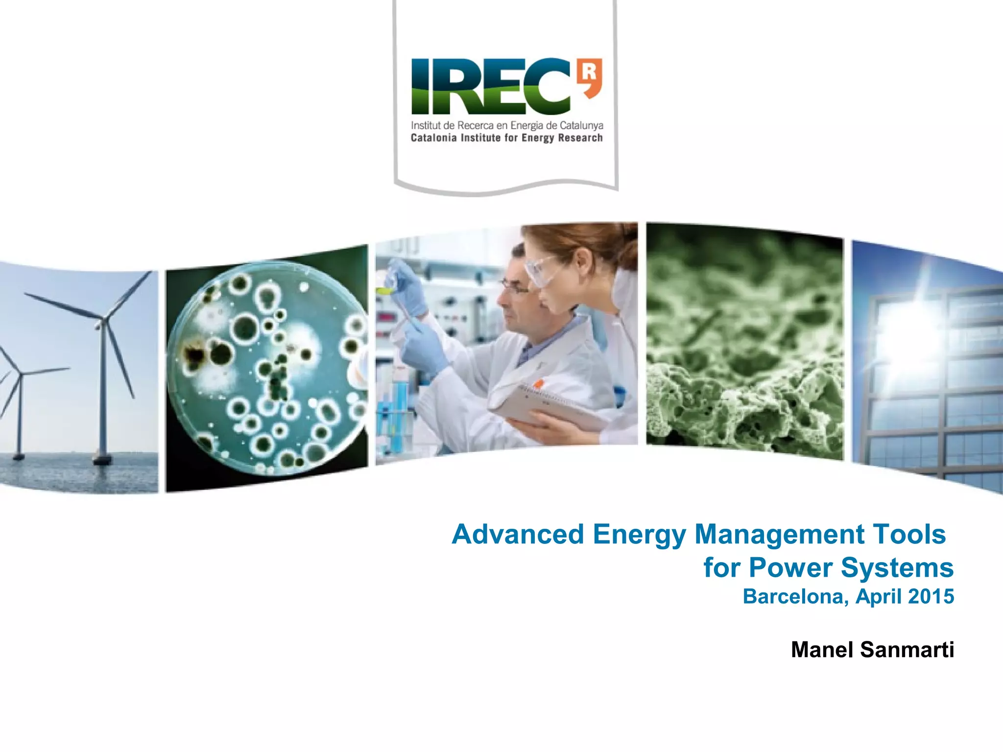 Advanced energy management tools | PPT