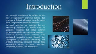 Advanced Engineering Materials: A Review | PPTX